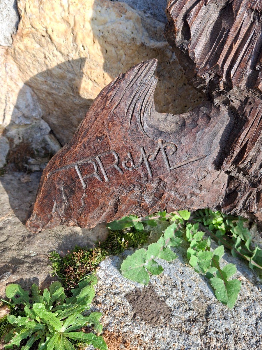Robert Rapp (1882-1973) Wood Sculpture - Wood c... | Antikeo