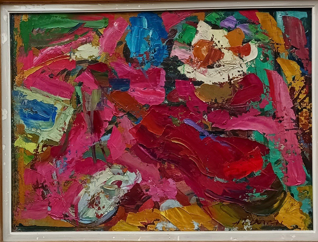 Antoine Ferrari 1910/1995 - Peintures Abstraites | Antikeo