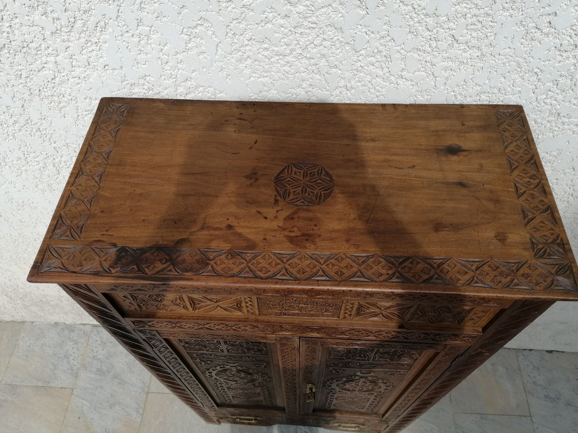 beautiful richly carved high buffet from ALGERIA - Buffets, Sideboards ...
