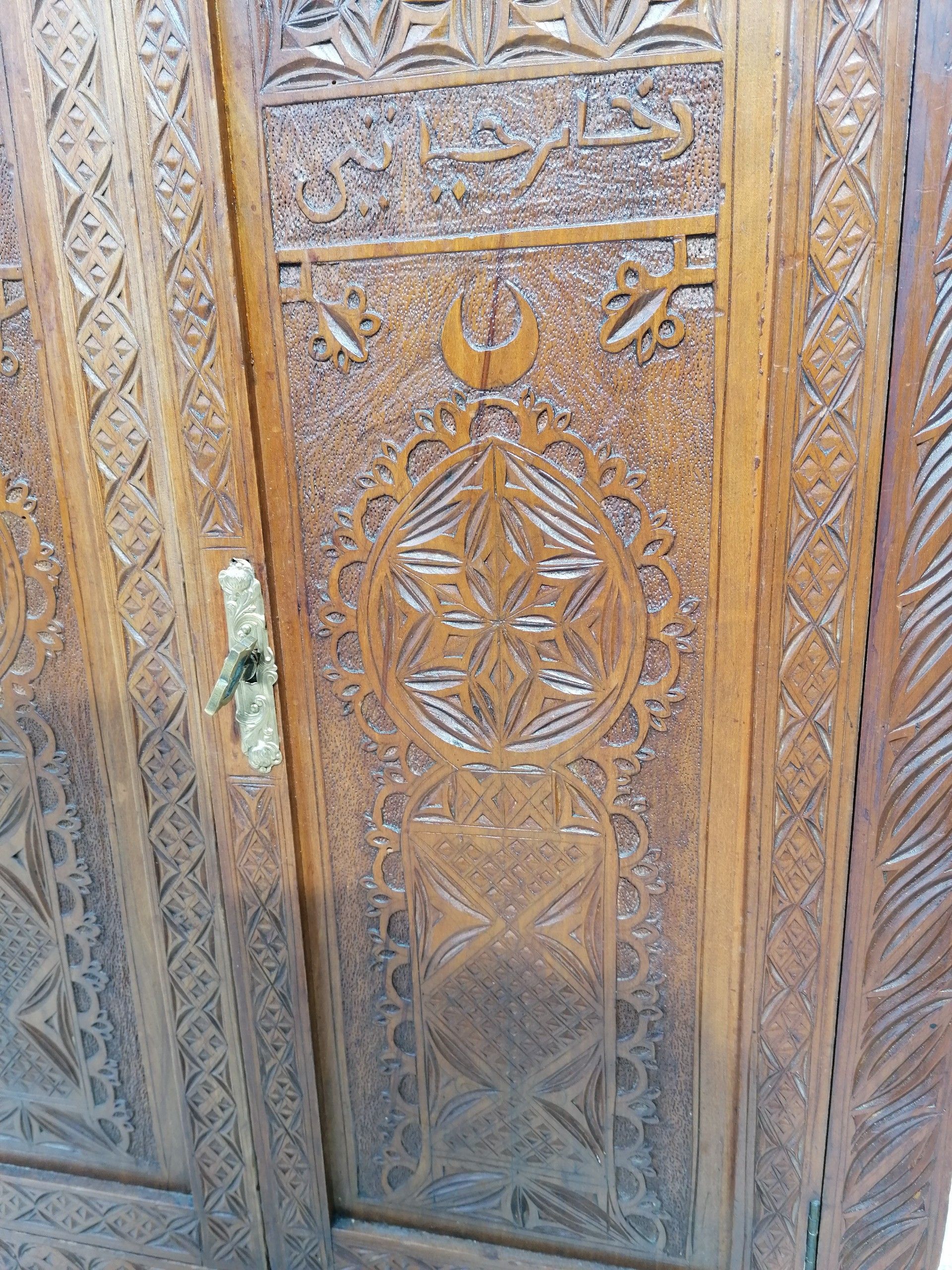 beautiful richly carved high buffet from ALGERIA - Buffets, Sideboards ...