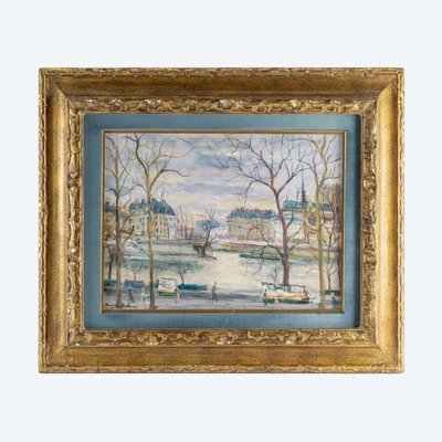 Serge Belloni (1925-2005) - Le banchine di Pari... | Antikeo