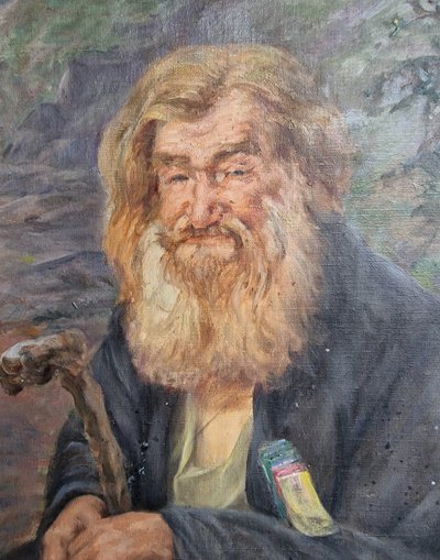 Portrait De Vagabond Colporteur Breton Bretagne... | Antikeo