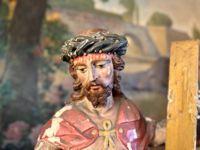 Christ Triumphant on the Cross - 18th Century -... | Antikeo
