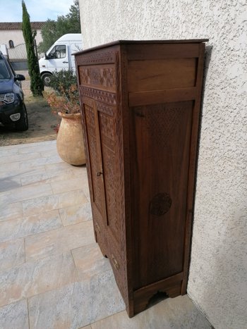 beautiful richly carved high buffet from ALGERIA - Buffets, Sideboards ...