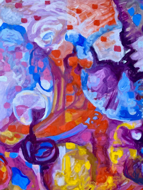 Andrée Simon (1896-1981), Abstract Composition ... | Antikeo