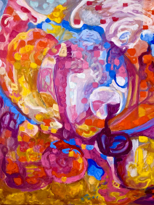 Andrée Simon (1896-1981), Abstract Composition ... | Antikeo