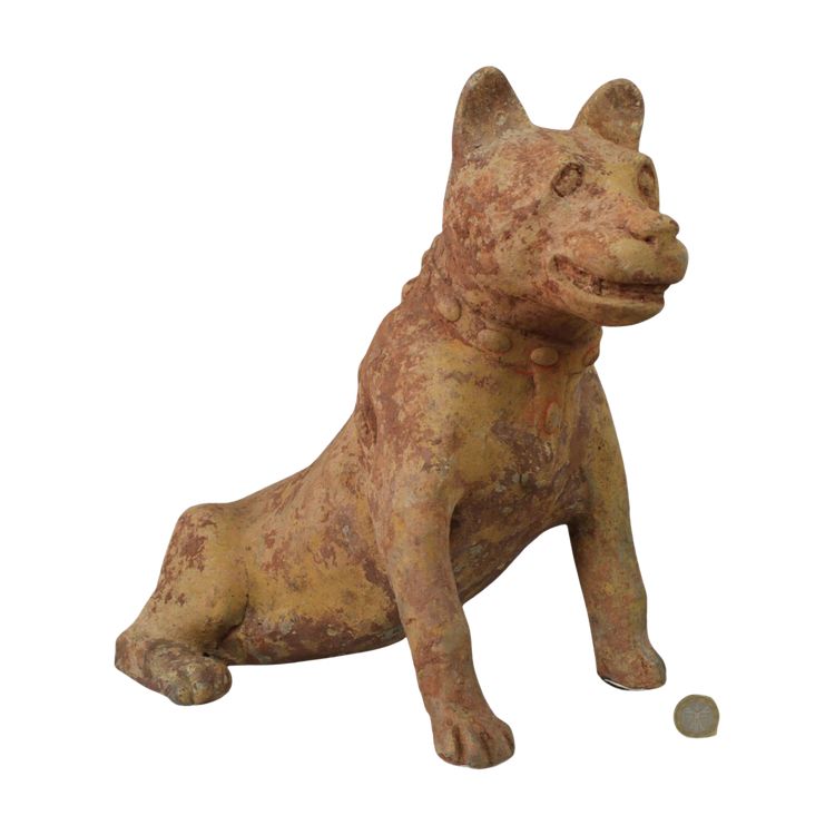 Sitting Han Dog – Certificate of Authenticity (... | Antikeo