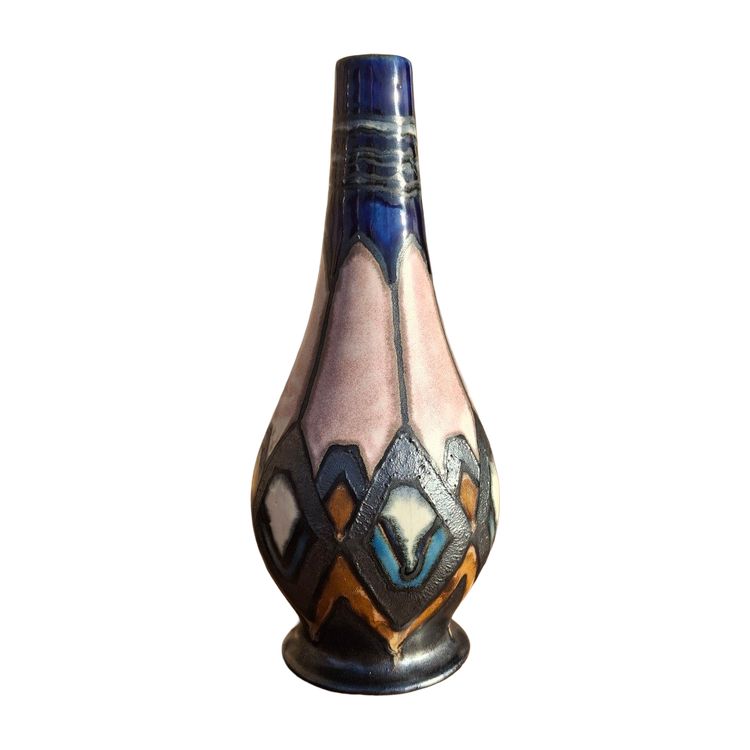 Vase soliflore Odetta HB Quimper - Vases | Antikeo