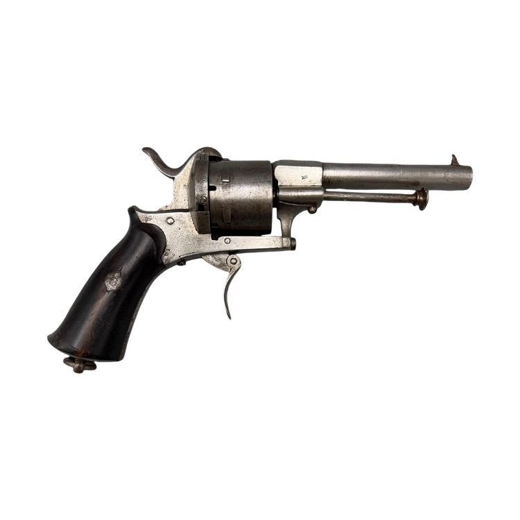 Revolver tipo Lefaucheux - Francia - XIX secolo... | Antikeo