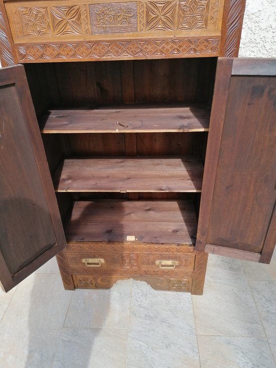beautiful richly carved high buffet from ALGERIA - Buffets, Sideboards ...
